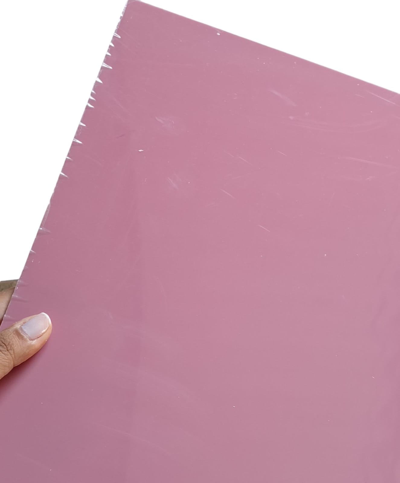 Chapa Placa Acrílico Colorido Rosa 50cm X 40cm X 2mm Rs725 ...