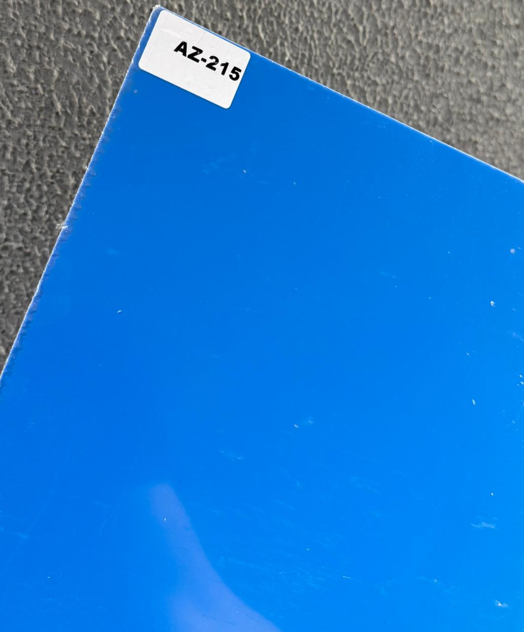 Chapa Acrílico Cor Azul Royal 50cm X 40cm X 2mm Az215 | Clcrilacrilicos