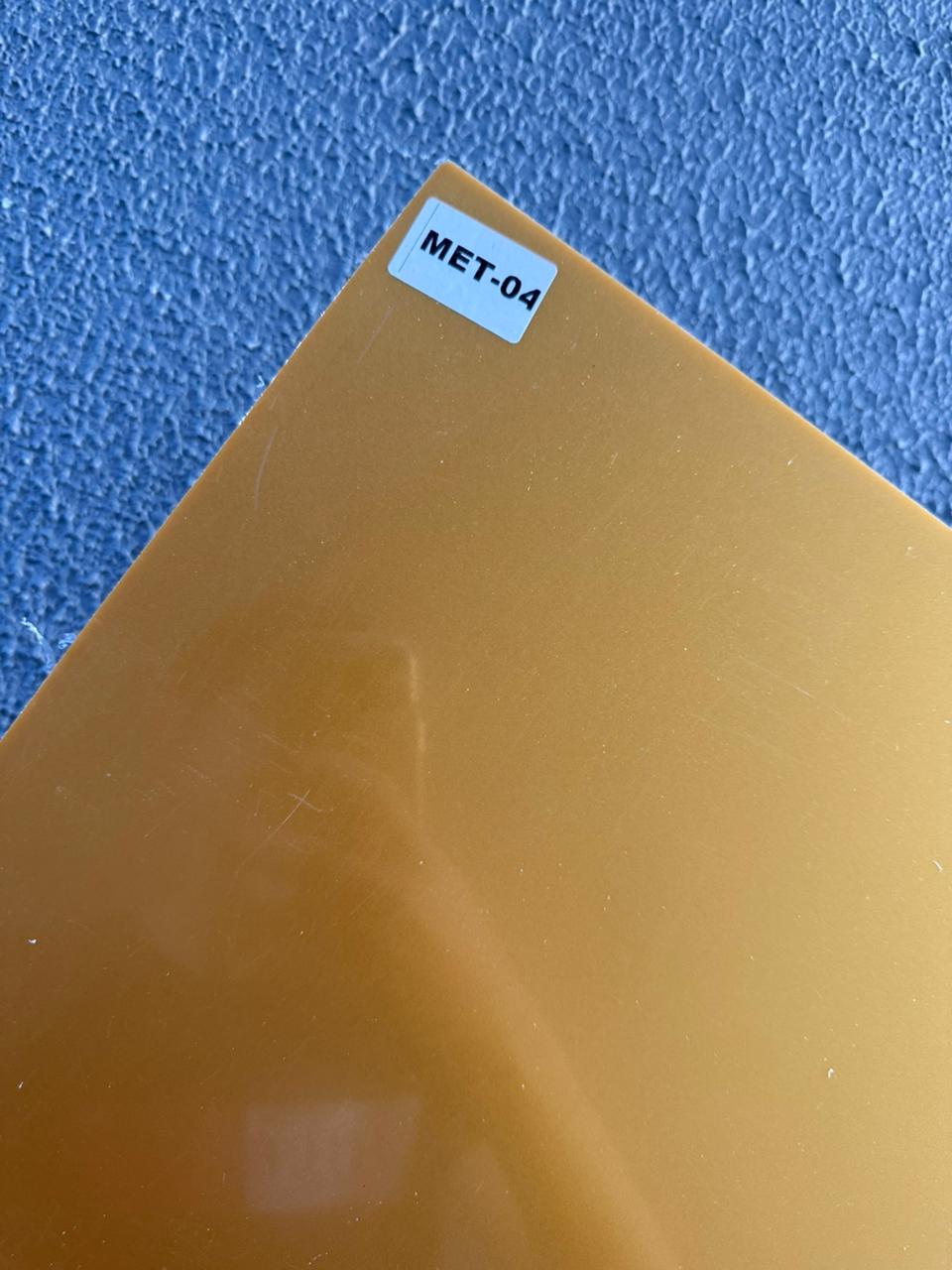Chapa Placa Metalizado Cod 04 57cm X 34.5cm X 2mm | Clcrilacrilicos